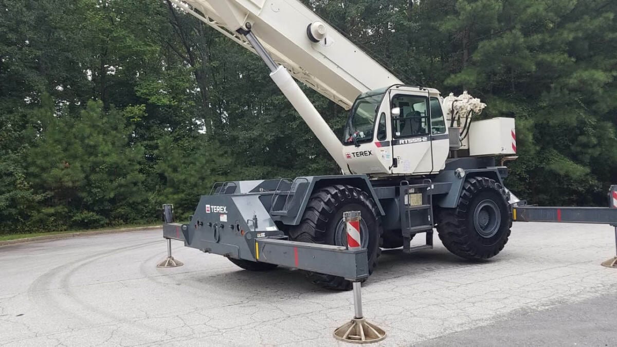 Terex RT555-1 Used Rough - Terrain Crane For Sale.
