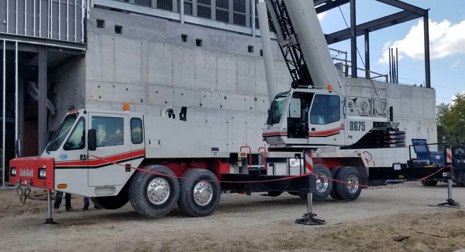 Link-Belt HTC8675-2 Hydraulic Truck Crane for Sale - TK Cranes