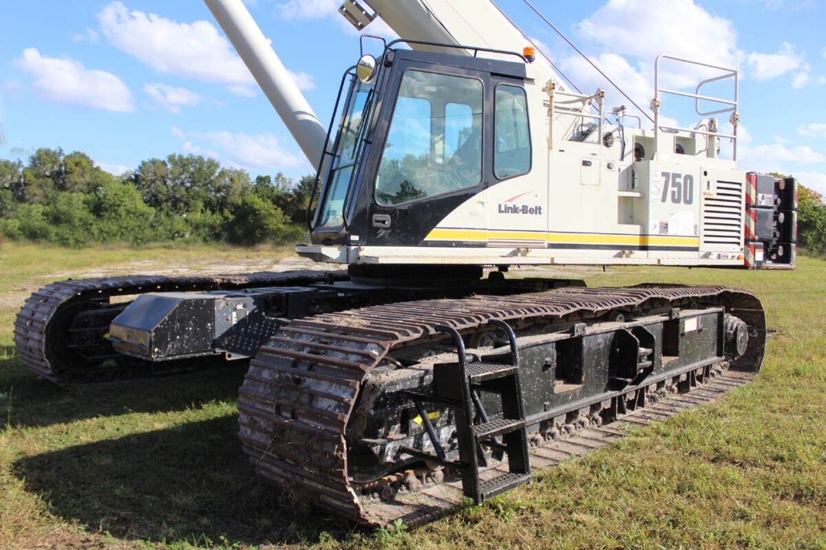 Link-Belt TCC-750 Telescopic Crawler Crane for Sale - TK Cranes