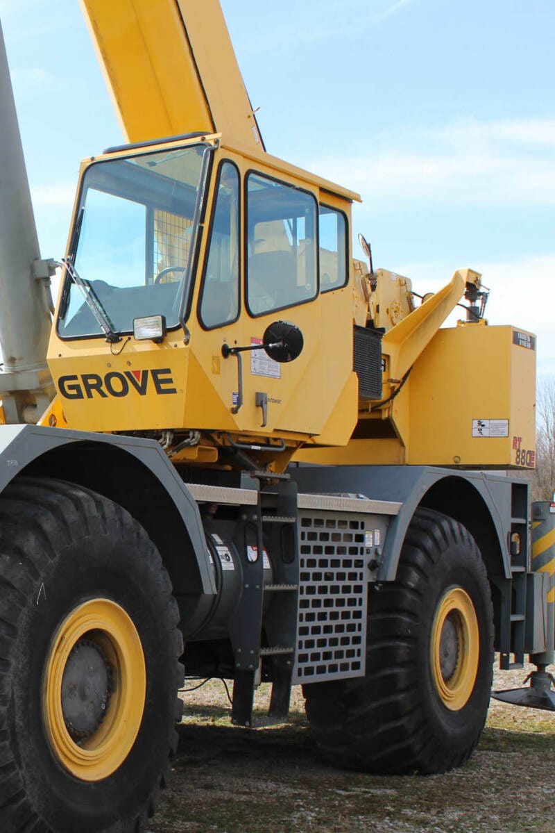 Grove RT880E 80 Ton Rough Terrain Crane for Sale - TK Cranes