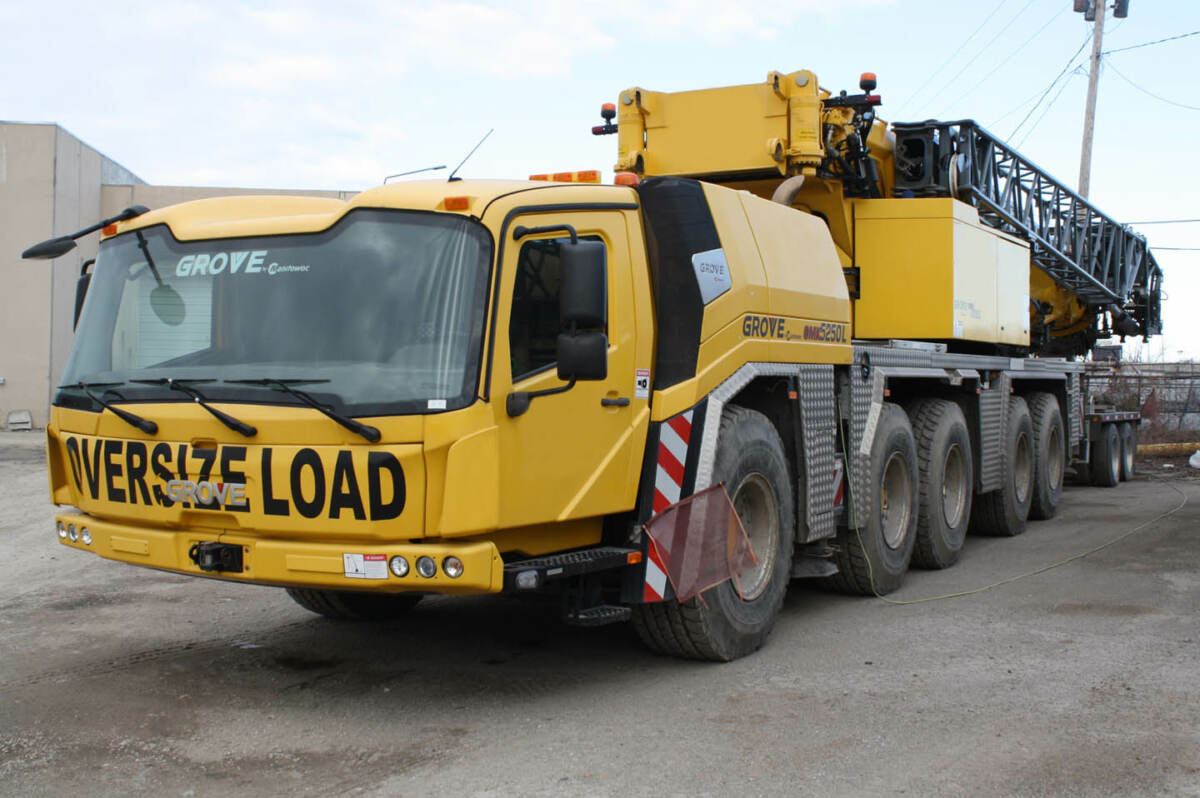 Grove GMK5250L 300 Ton All Terrain Crane for Sale - TK Cranes